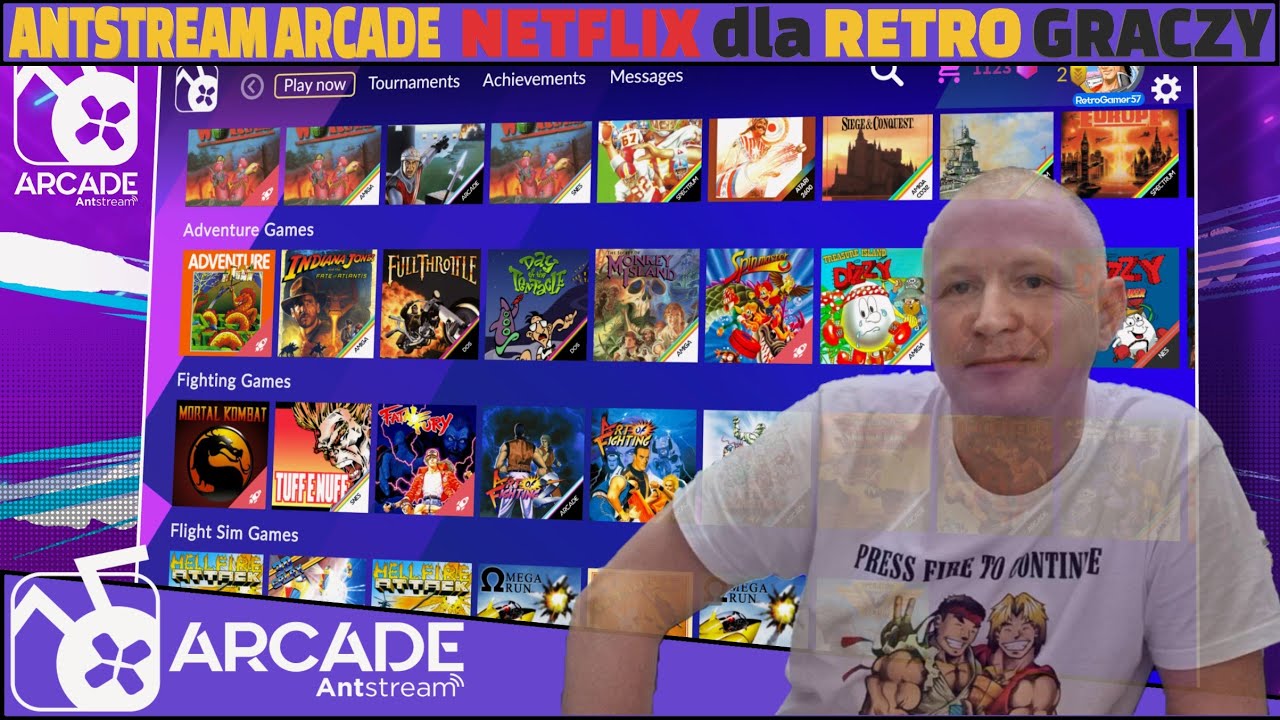 ANTSTREAM ARCADE - Netflix for Retro Gamers - YouTube