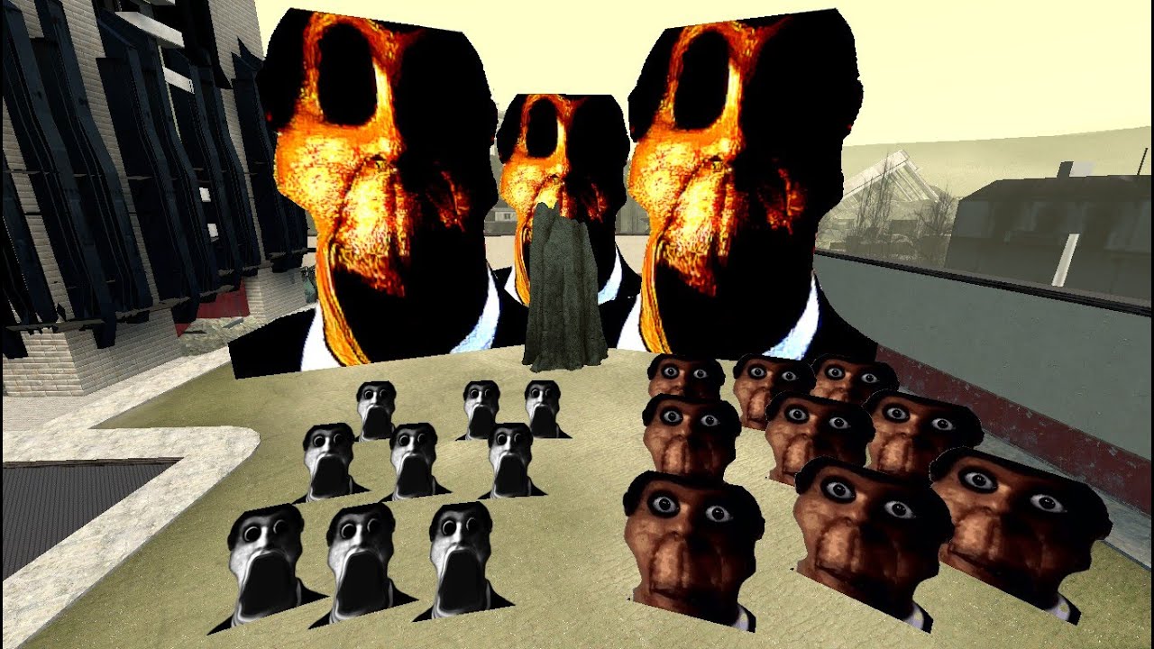 OBUNGA DARK VS BIG / Garry’s Mod NextBot - YouTube