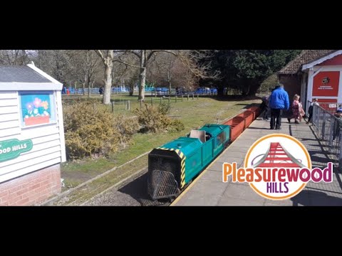 Pleasurewood Hills: Pleasurewood Woodland Express - YouTube