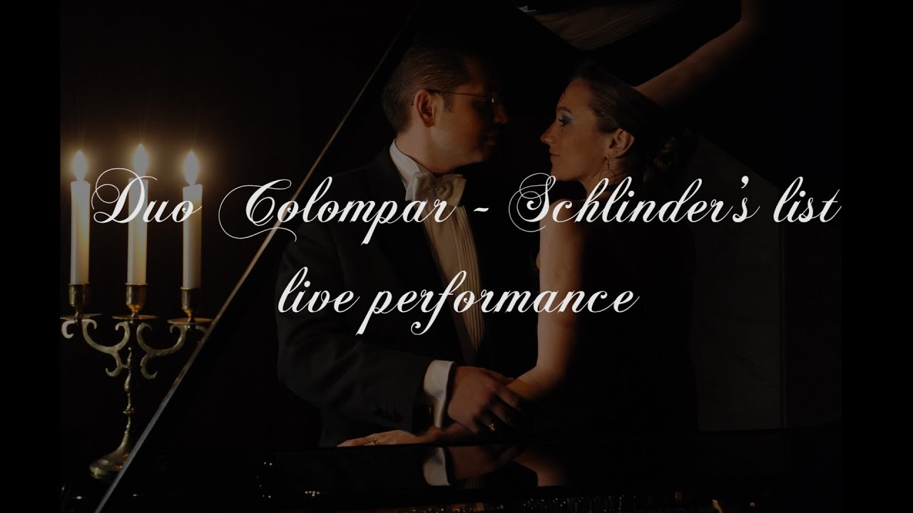 Duo Colompar - Schlinder's list (live performance 2014) - YouTube