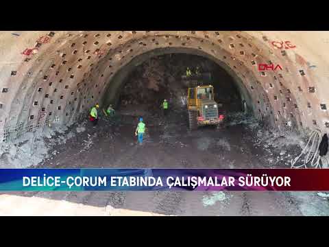 DELİCE-ÇORUM ETABINDA ÇALIŞMALAR SÜRÜYOR