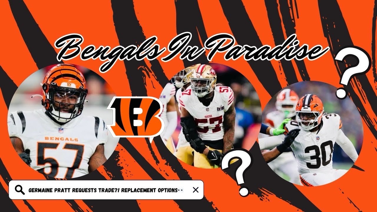 Bengals LB REQUESTS trade?! Who are some possible replacements? | And ...