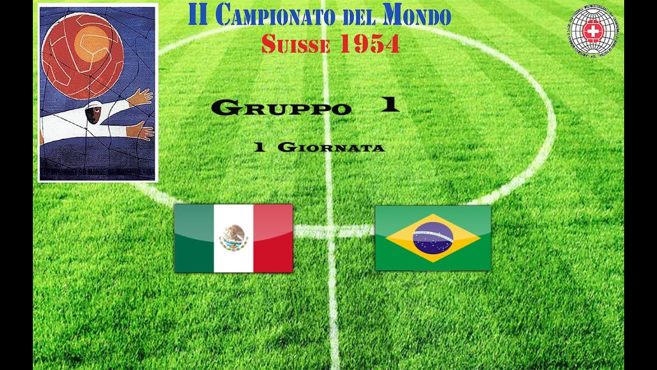 1954 FIFA World Cup - Brasile-Messico highlights (Suisse 1954) - YouTube