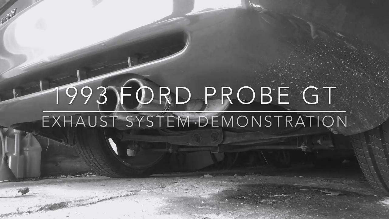 Bosal/Brospeed Exhaust - 1993 Probe GT - YouTube