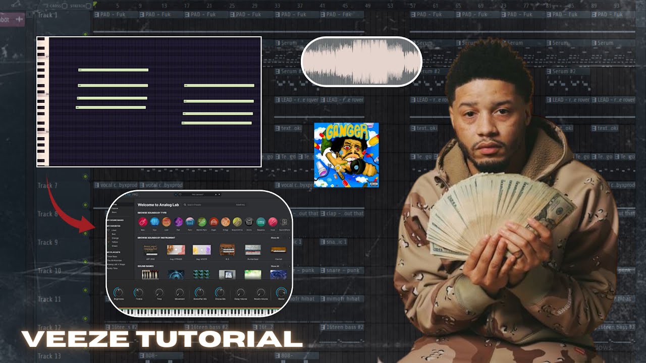 How To Make SMOOTH Beats For VEEZE & TONY SHHNOW | FL Studio Tutorial ...