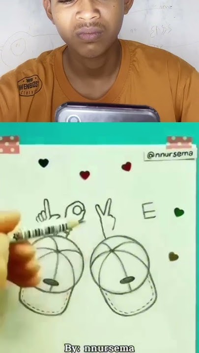 MEMBUAT GAMBAR MENGGUNAKAN KATA LOVE ! - YouTube