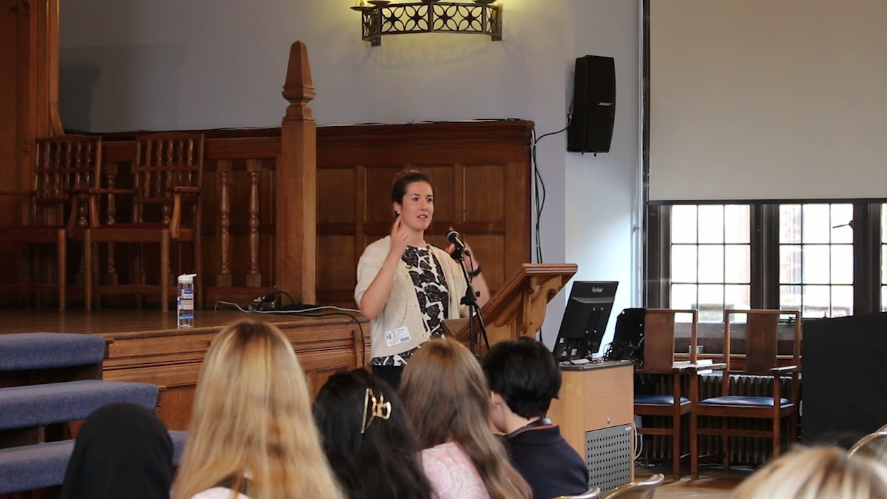 Old Girl Hannah Sutcliffe Careers Talk for Year 12 - YouTube
