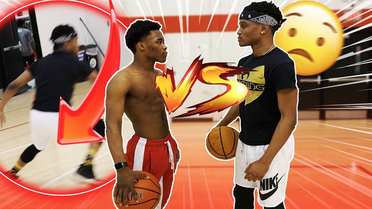 1V1 Lit Jeezy Vs Prince Ren BASKETBALL GAME ! | LOSER HAS CRAZY ...
