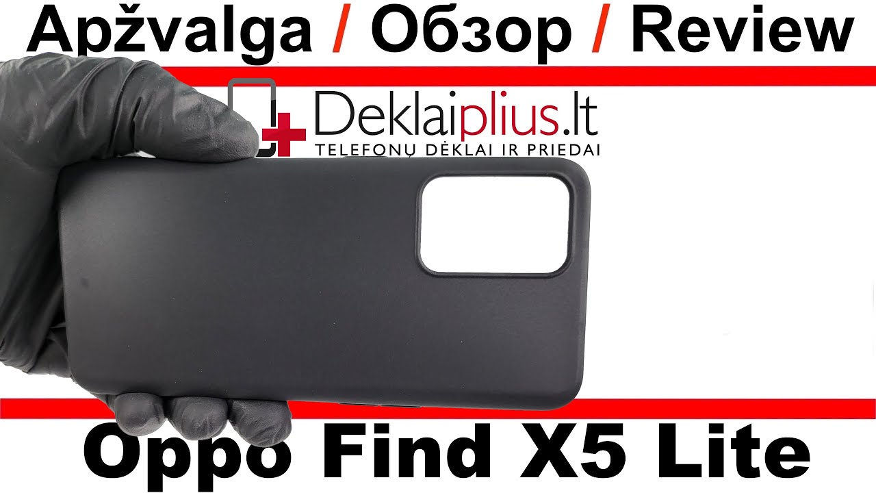 Oppo Find X5 Lite Silikoninis plonas 1mm. storio dėklas-чехол-case ...