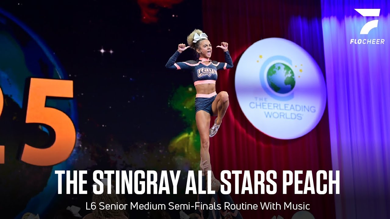 The Stingray All Stars Peach - L6 Senior Medium Semifinals With Music ...