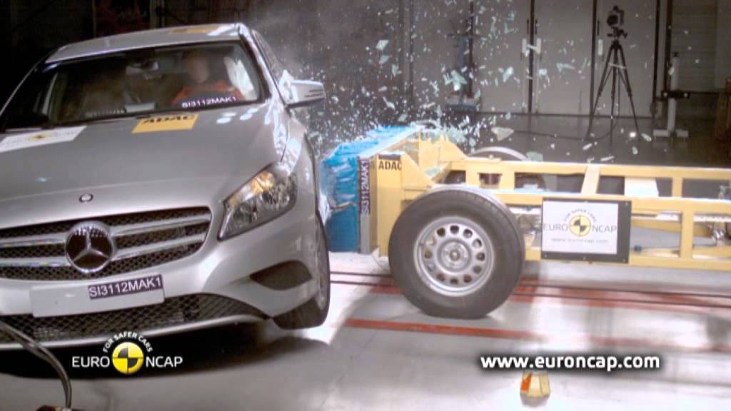 Mercedes Benz A Class Crash Test 2012 - YouTube