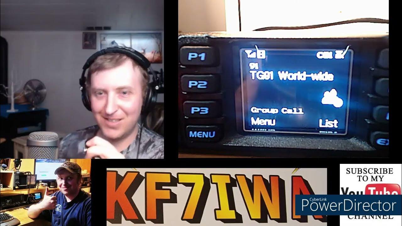 DMR LIVE WITH THE ANYTONE D578UV PLUS EPISODE 4 - YouTube