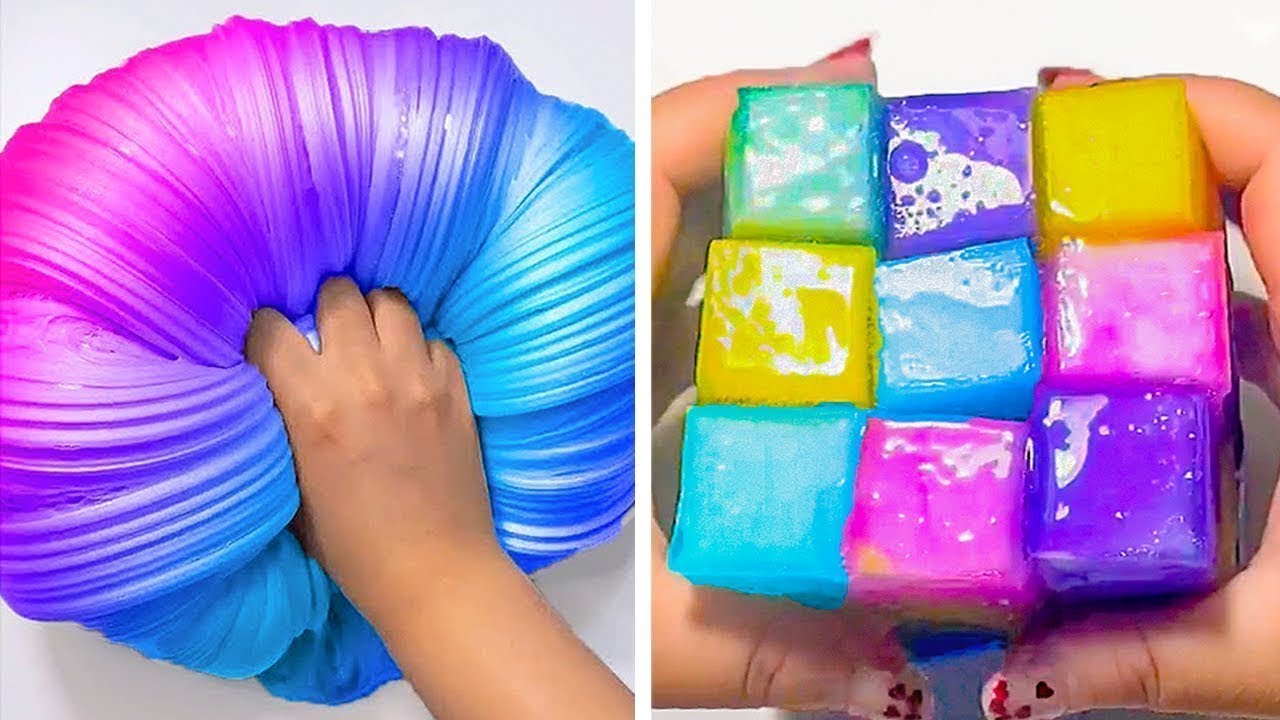 1 HOUR SLIME ASMR for SLEEP 💖 Huge Crunchy Slime Collection of 2023 ...