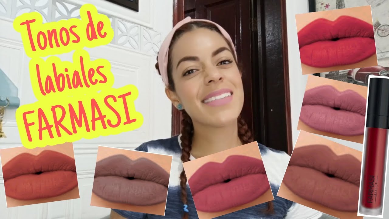 Tonos de labiales FARMASI y su gran error 😶‍🌫️ - YouTube