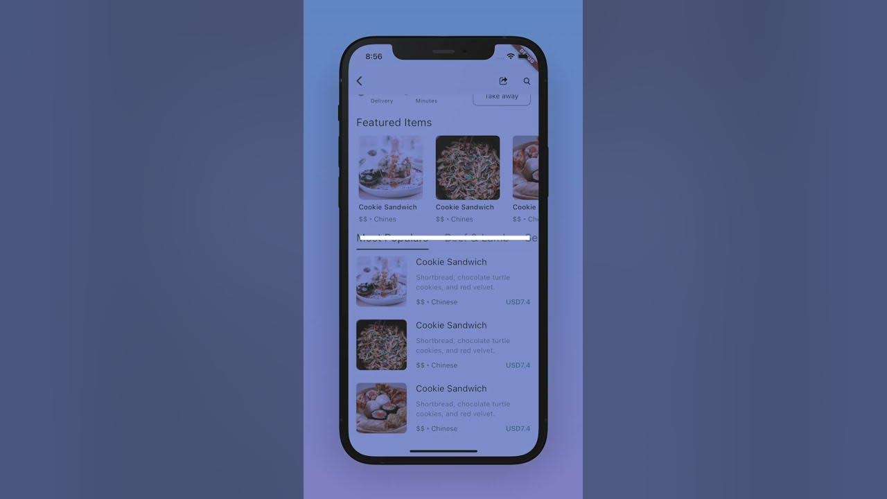 Flutter Scrollable Tabbar Youtube