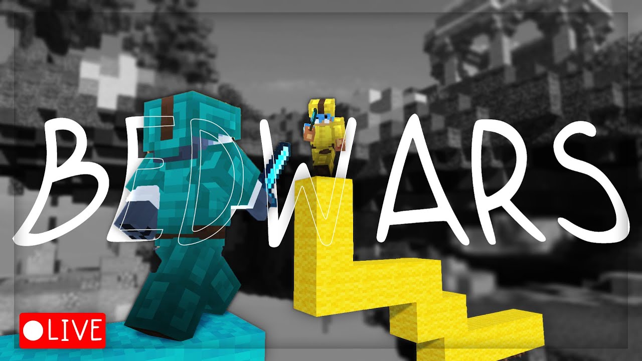 Minecraft BEDWARS with everyone || Hindi || #live #bedwars #pika # ...