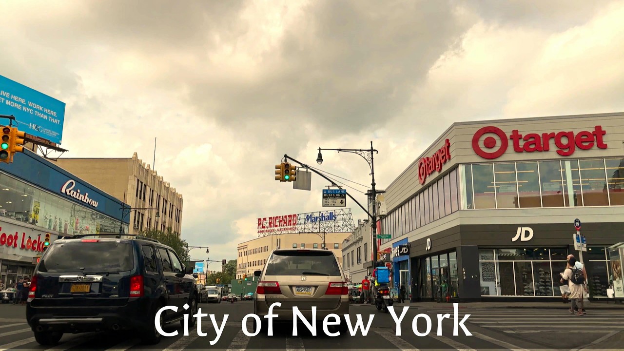 Driving New York City Streets | Belmont, Fordham Heights, & Kingsbridge ...