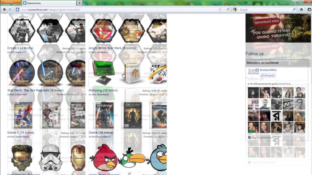 ICONOS PARA SOFTWARE [ ICONOS PARA PROGRAMAS ] - YouTube
