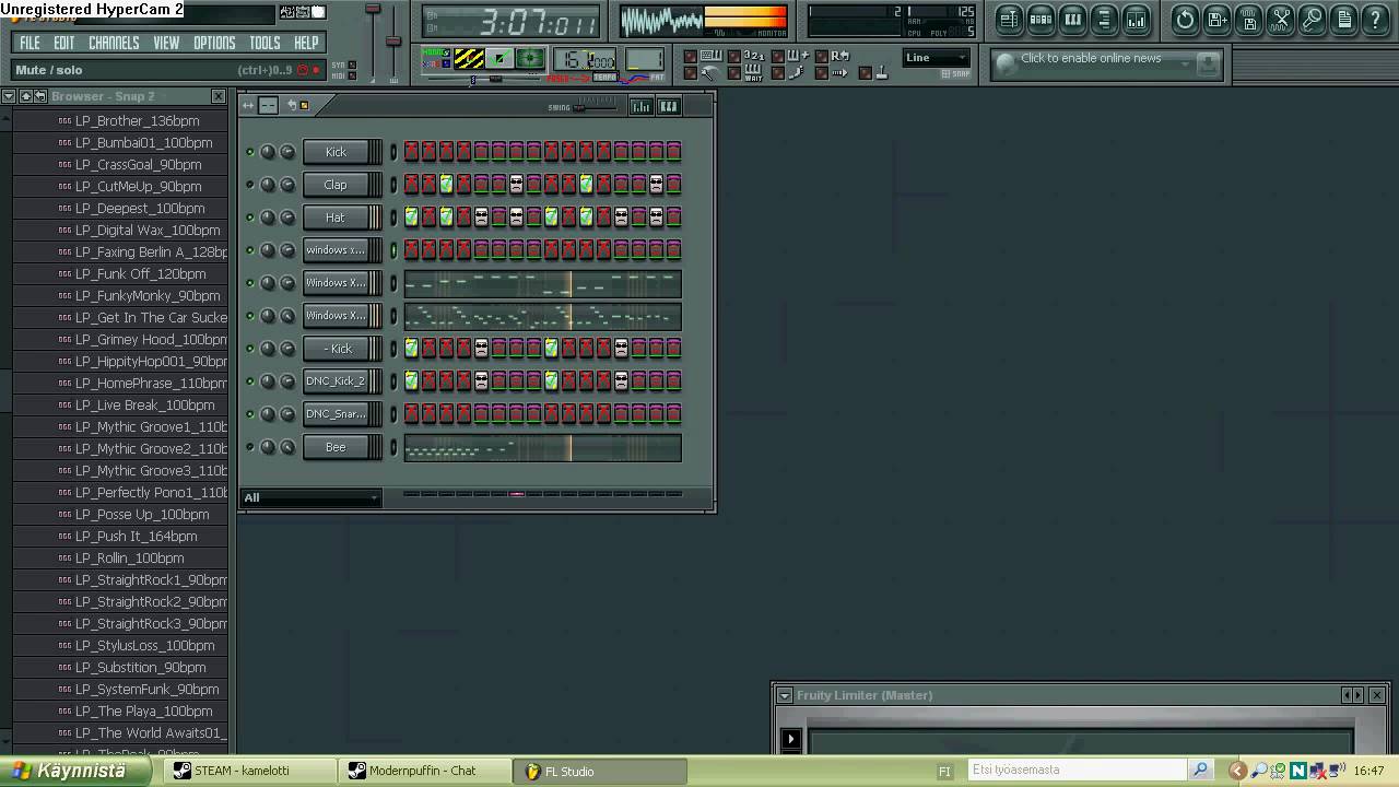 fl studio 8: running in the 90s (whit windows xp sounds) - YouTube
