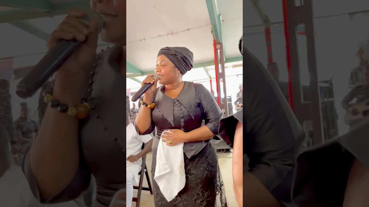 Empress Gifty Adorye performs at her mother’s best friend’s funeral ...