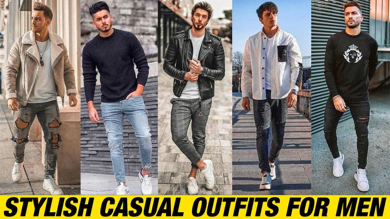 Stylish Casual Outfits For Men 2024 | Best Spring Outfits For Men | Men ...