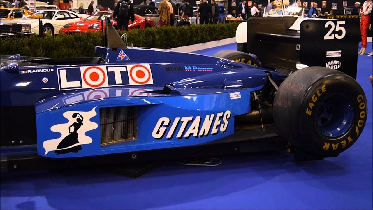 Formel 1 - Ligier JS29 BMW - YouTube
