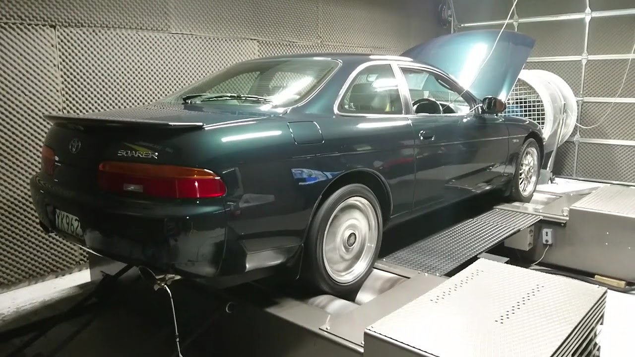 3UZ Soarer dyno 13.6.19 - YouTube