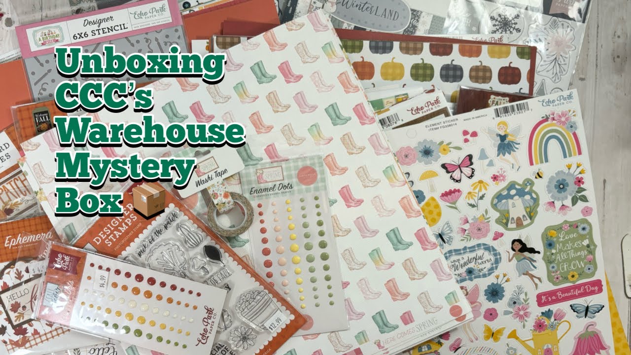 CCC Warehouse Mystery Box UNBOXING- Come see! - YouTube