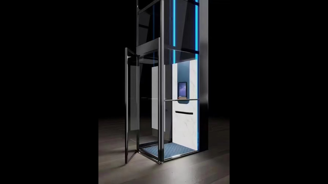 XYZLIFT HOME LIFT Landing Door Types - YouTube