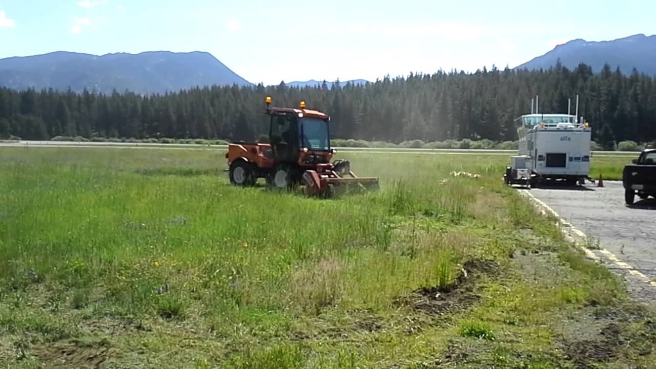 Multihog MH-90 with heavy duty flail mower - YouTube