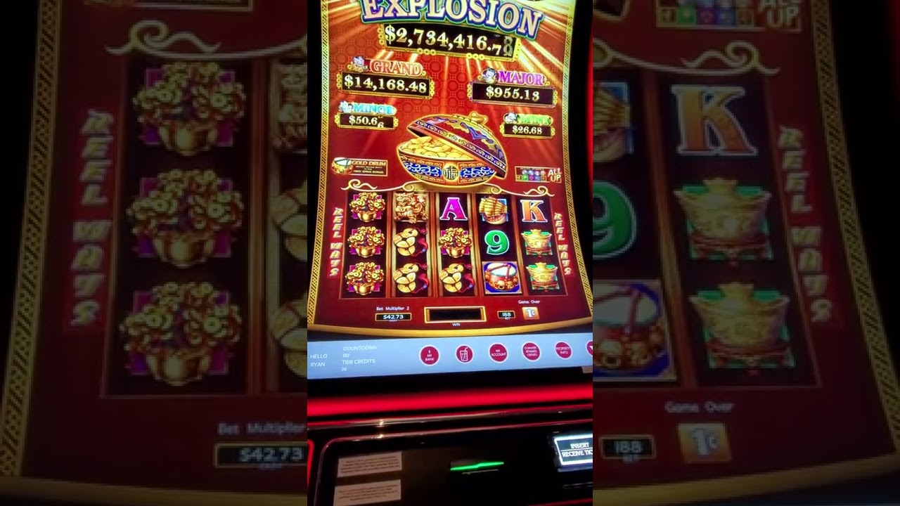 DRUNK GIRL PLAYS SLOTS! Dancing Drums Explosion Slot Play @Harrah's ...
