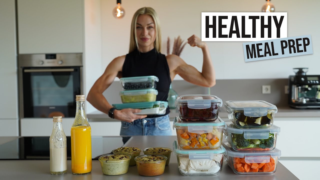 How to meal prep for the entire week | high protein + PDF Guide - YouTube
