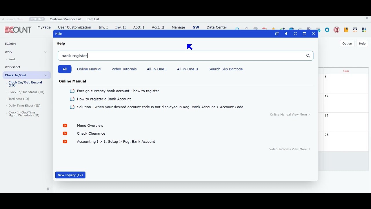 [ECOUNT Basic] First Step into ECOUNT - Support Services - Customer ...