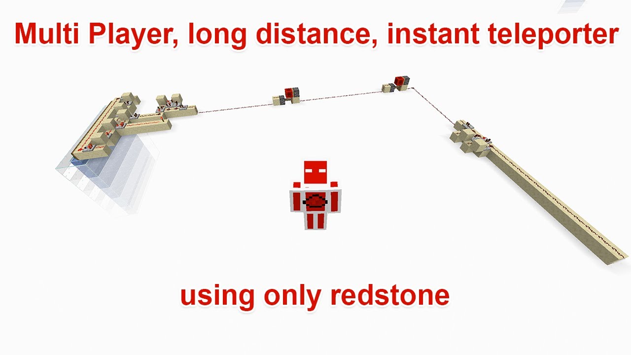 Multi Player, long distance, instant redstone teleporter | RQTSTEIN ...