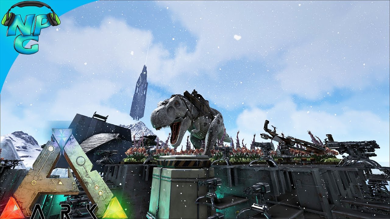 Raid Defense - Surprise Assault and Rex Drops! ARK Survival Evolved ...