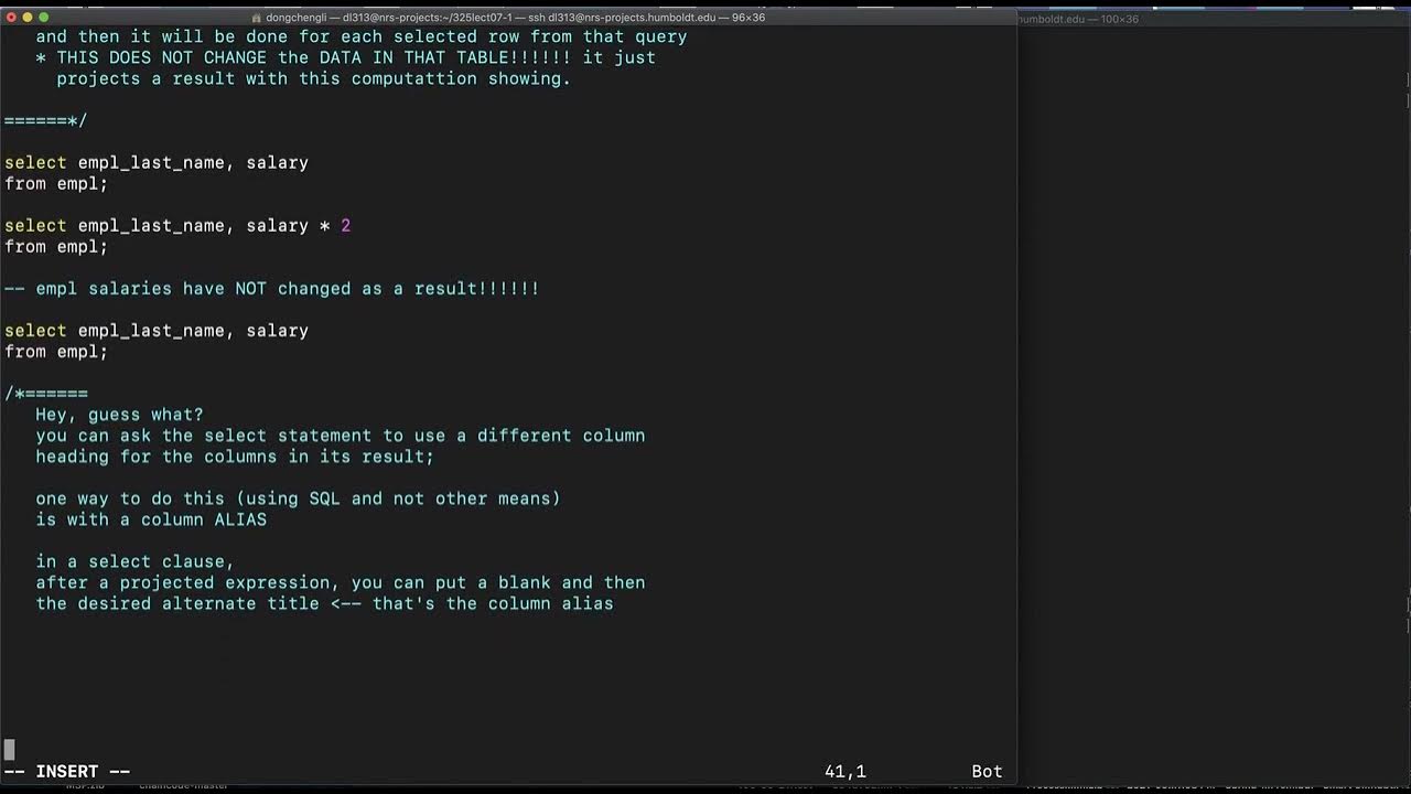 Computed columns and column aliases - YouTube