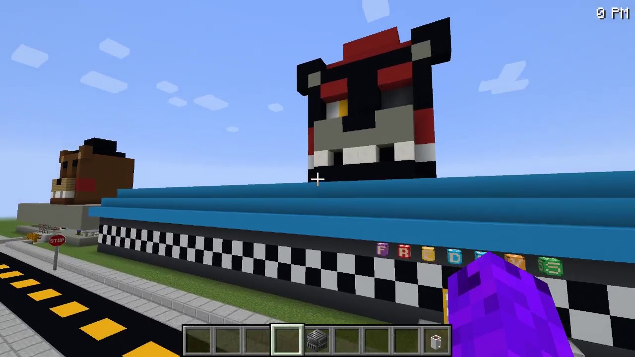 Minecraft FNAF World Tour - YouTube