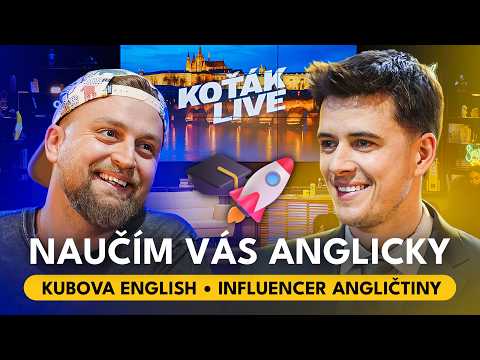 Kubova English: Nejméně korektní učitel angličtiny? | KOŤÁK LIVE