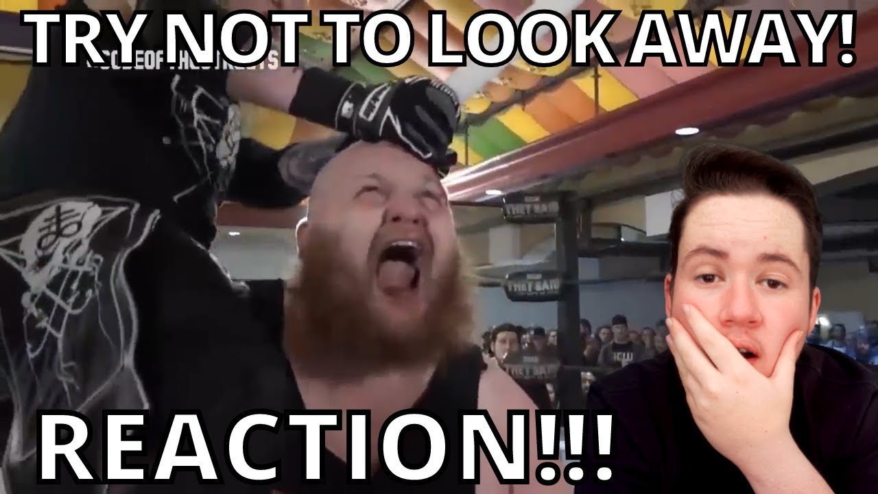 Pro Wrestling "Try Not To Wince Or Look Away Challenge" 4 - Reaction ...