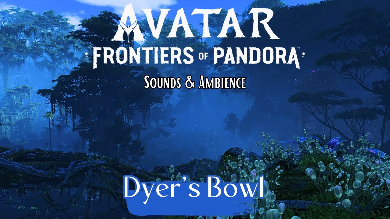 The Beauty of Avatar: Frontiers of Pandora - Dyer's Bowl [4k] #ambience ...
