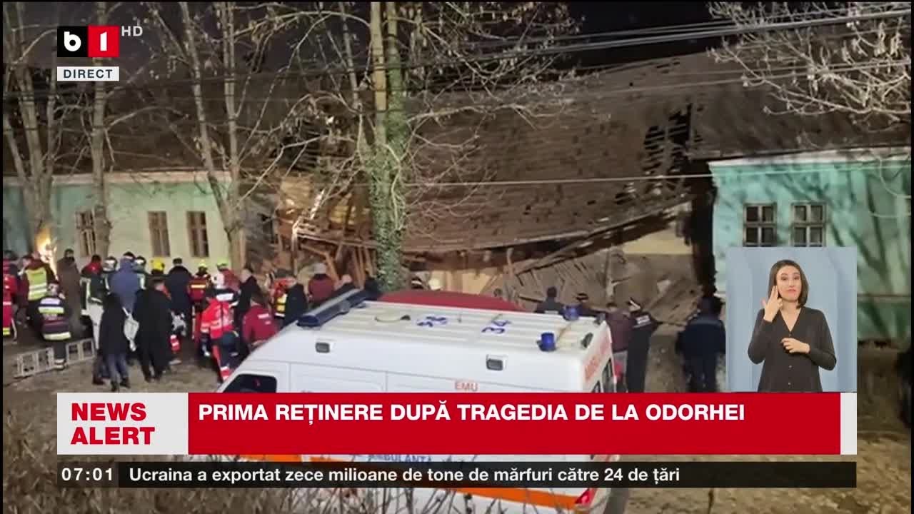 PRIMA REȚINERE DUPĂ TRAGEDIA DE LA ODORHEI_Știri B1TV_20 dec. 2023 ...
