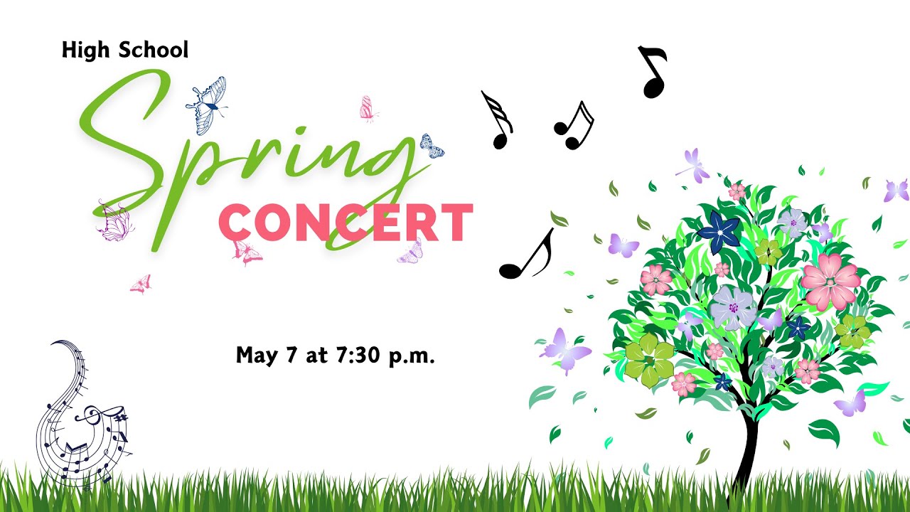 High School Spring Concert | May 7 - YouTube