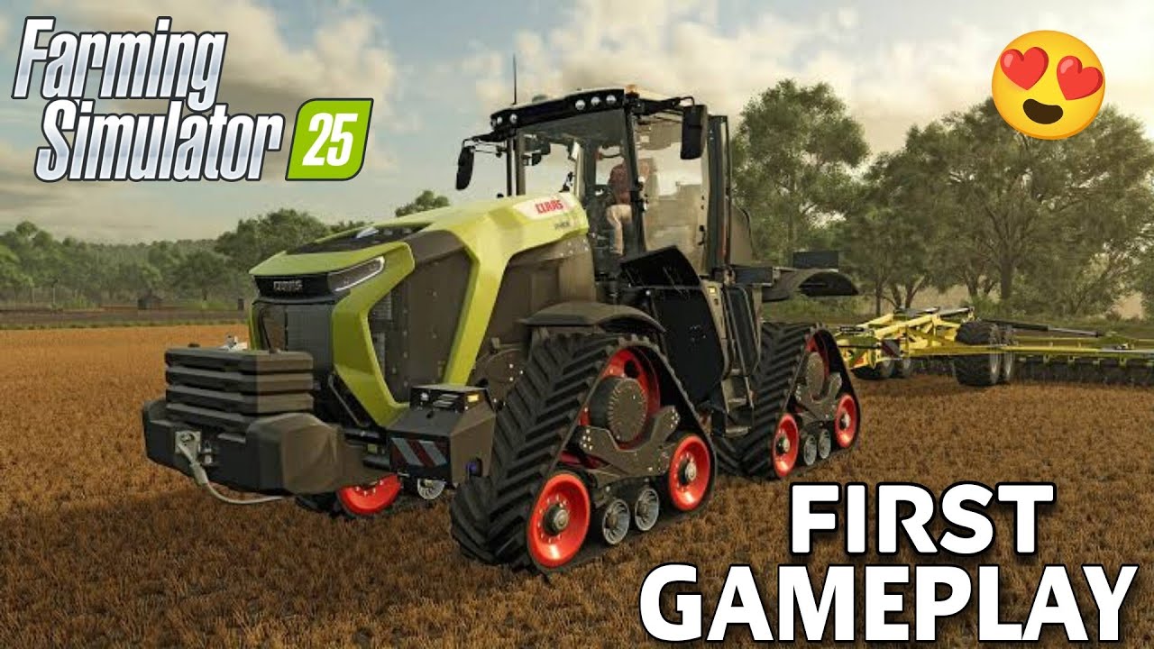 Farming simulator 25 first gameplay | farming simulator 25 | Fs25 - YouTube