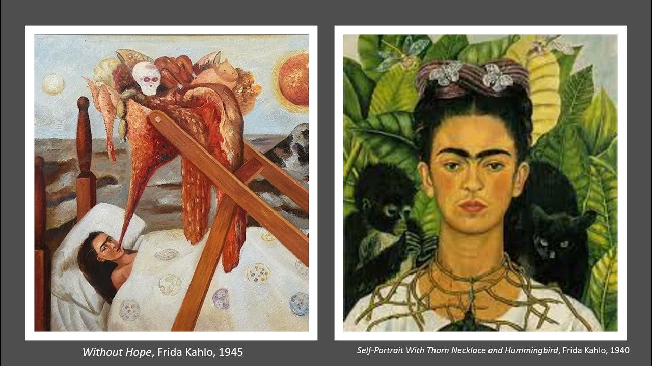 Compare and Contrast Frida Kahlo's Two Paintings - YouTube