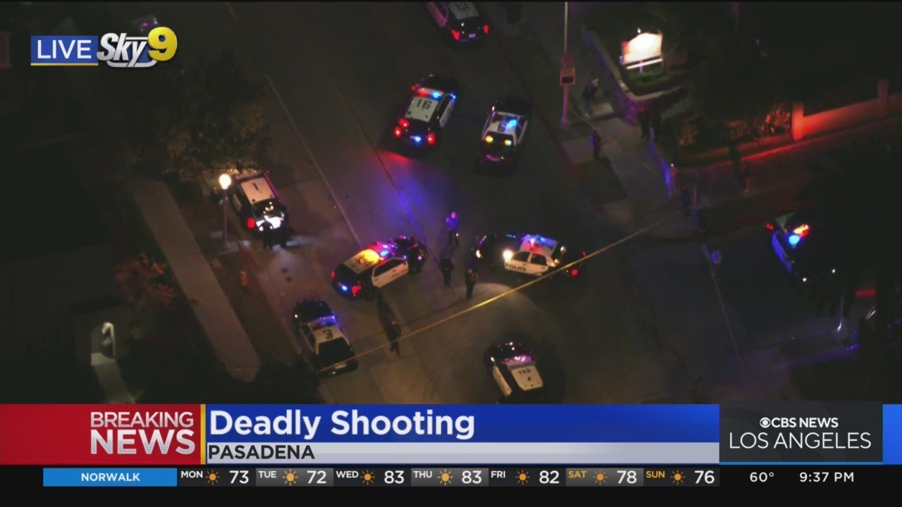 Shooting leaves one dead in Pasadena; Authorities alerted by ...