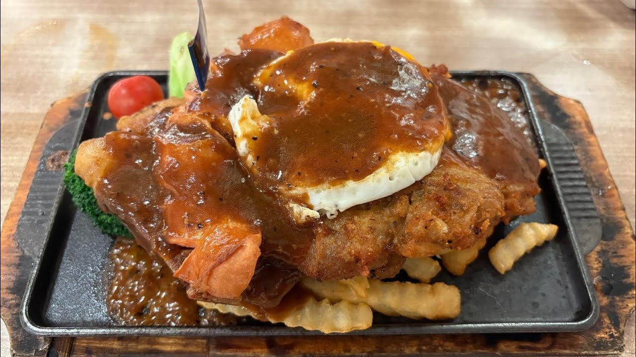 Hong Kong Style Western Food Combo at Madrid Cafe, at Sham Shui Po ...