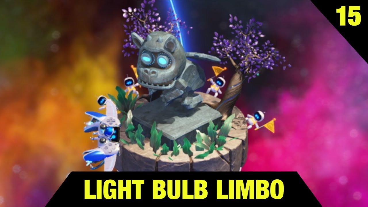 Astro Bot Walkthrough #15: Light Bulb Limbo - All Puzzle Pieces & Bot ...