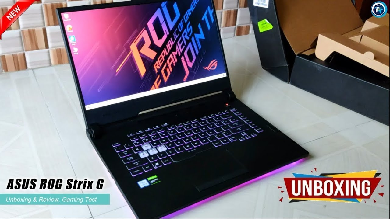 ASUS ROG Strix G G531GU Gaming Laptop Unboxing & Review. - YouTube