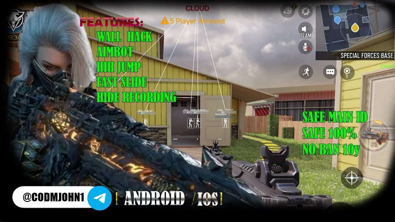 Codm Ios Hack V1048 Mod Menu For Cod Mobile Cheat Codm Iosandroid 0231