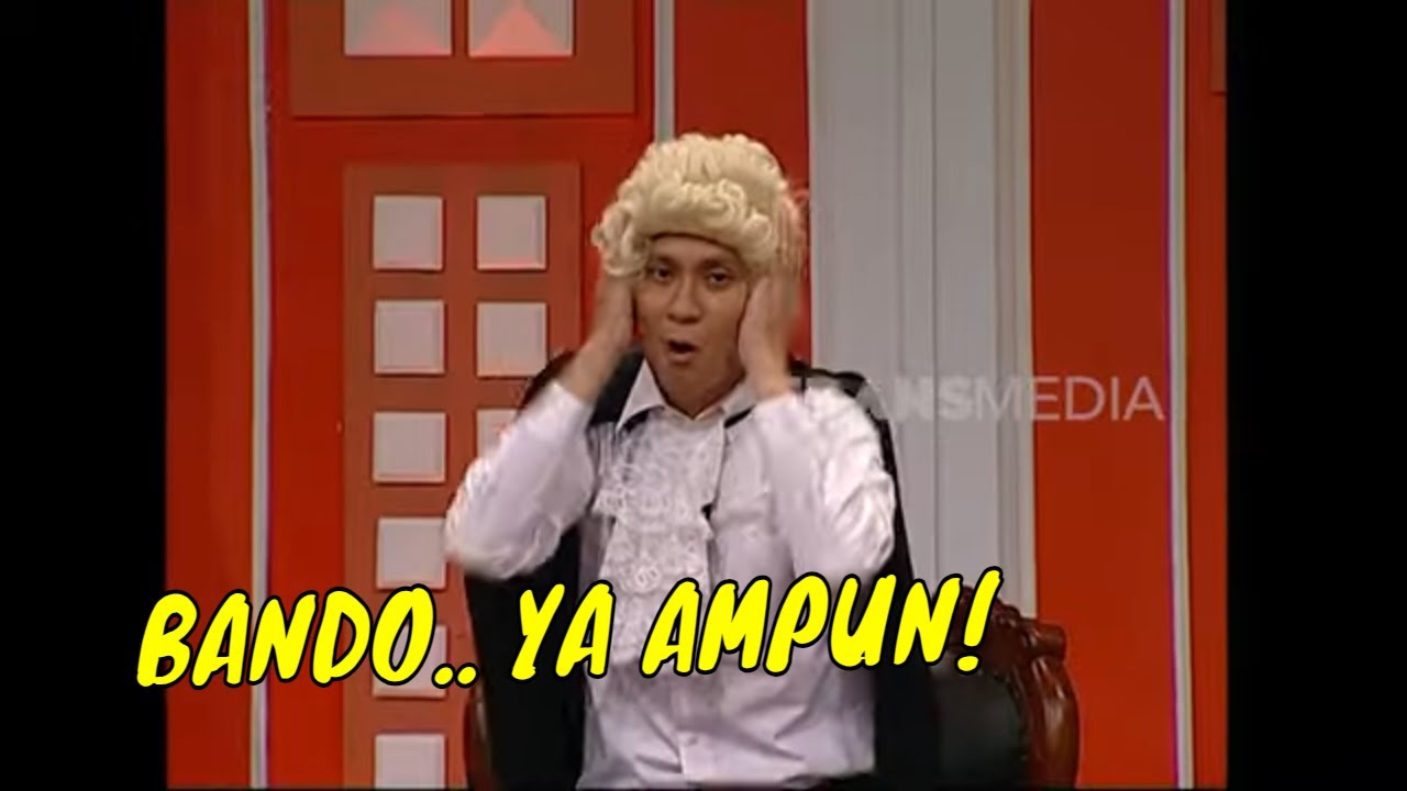 [TRANS7 KLASIK] Gimmick Bando Ya Ampun Bikin Hakim Vincent Ampun-Ampunan | KETOK PALU - YouTube